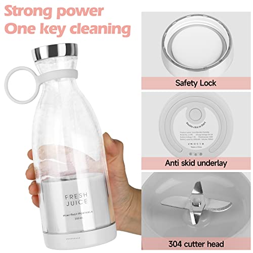 Personal Portable Battery Powered USB Blender Small Cup Blender ...