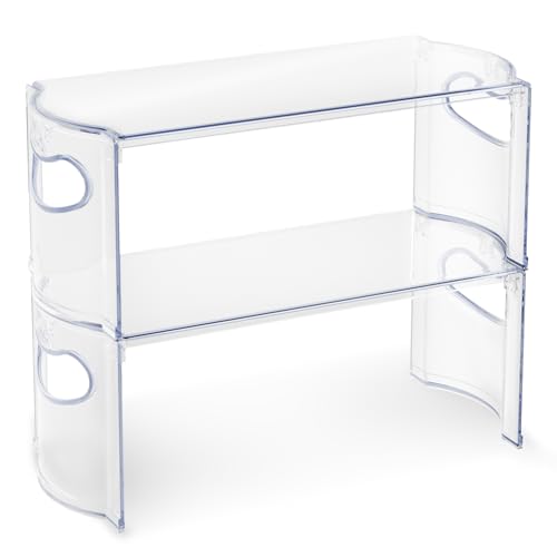MIUKAA Stackable Cabinet Shelf Organizers - Kitchen and Home Store