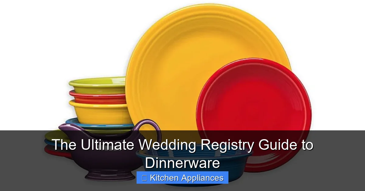 The Ultimate Wedding Registry Guide to Dinnerware - Kitchen and Home Store