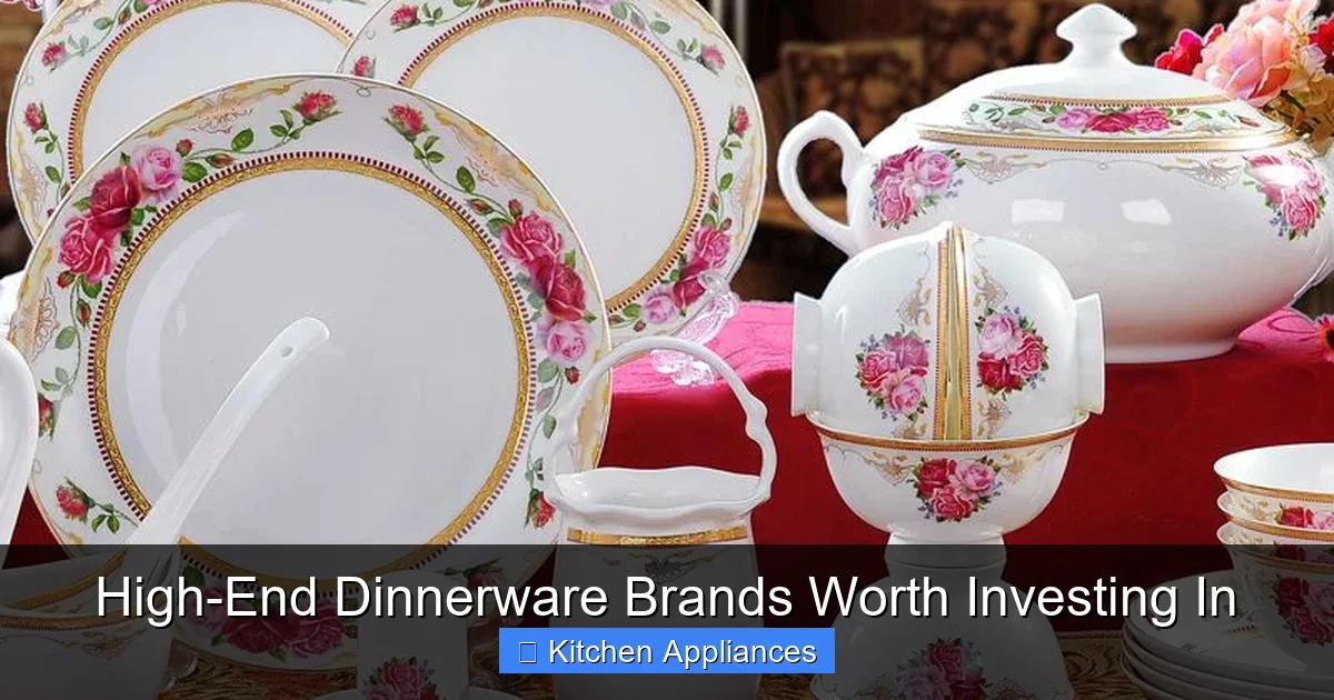High-End Dinnerware Brands Worth Investing In - Kitchen and Home Store