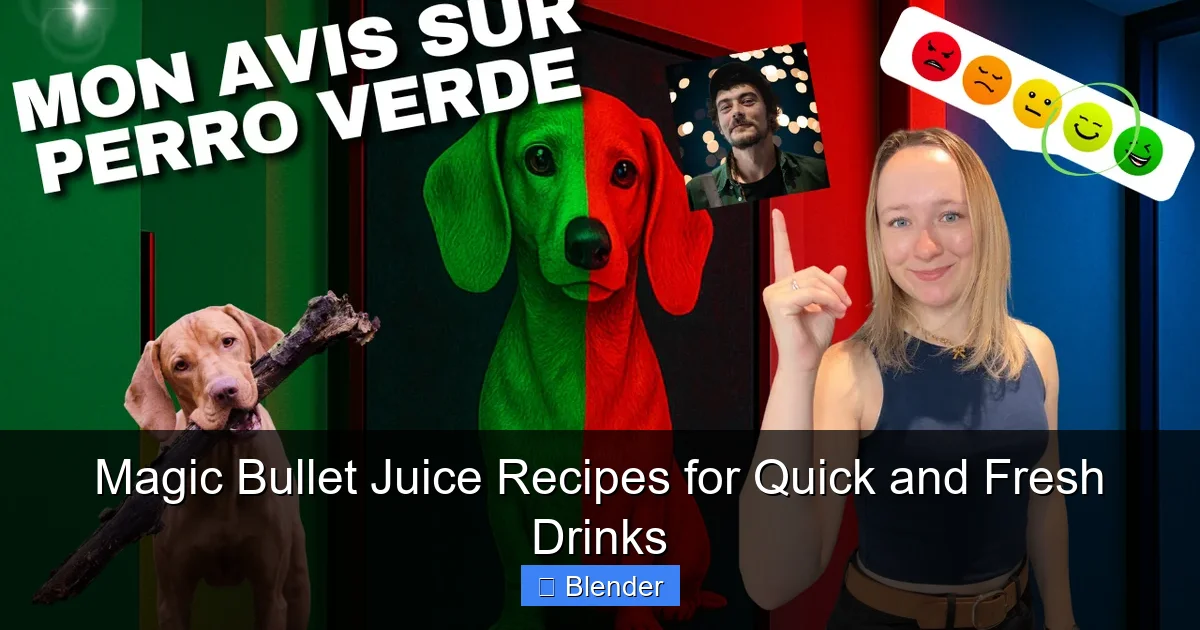 Magic Bullet Juice Recipes for Quick and Fresh Drinks - Kitchen and ...