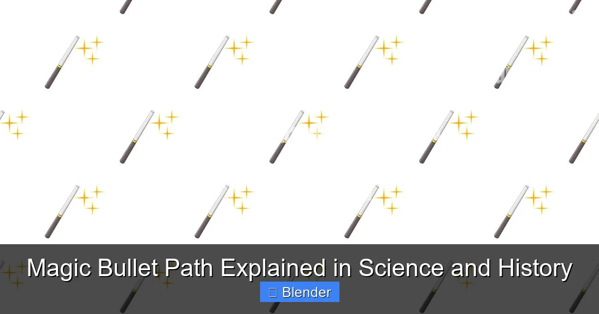 Magic Bullet Path Explained in Science and History - Kitchen and Home Store