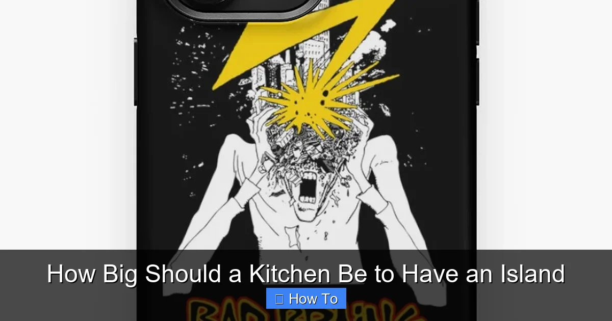 How Big Should a Kitchen Be to Have an Island - Kitchen and Home Store