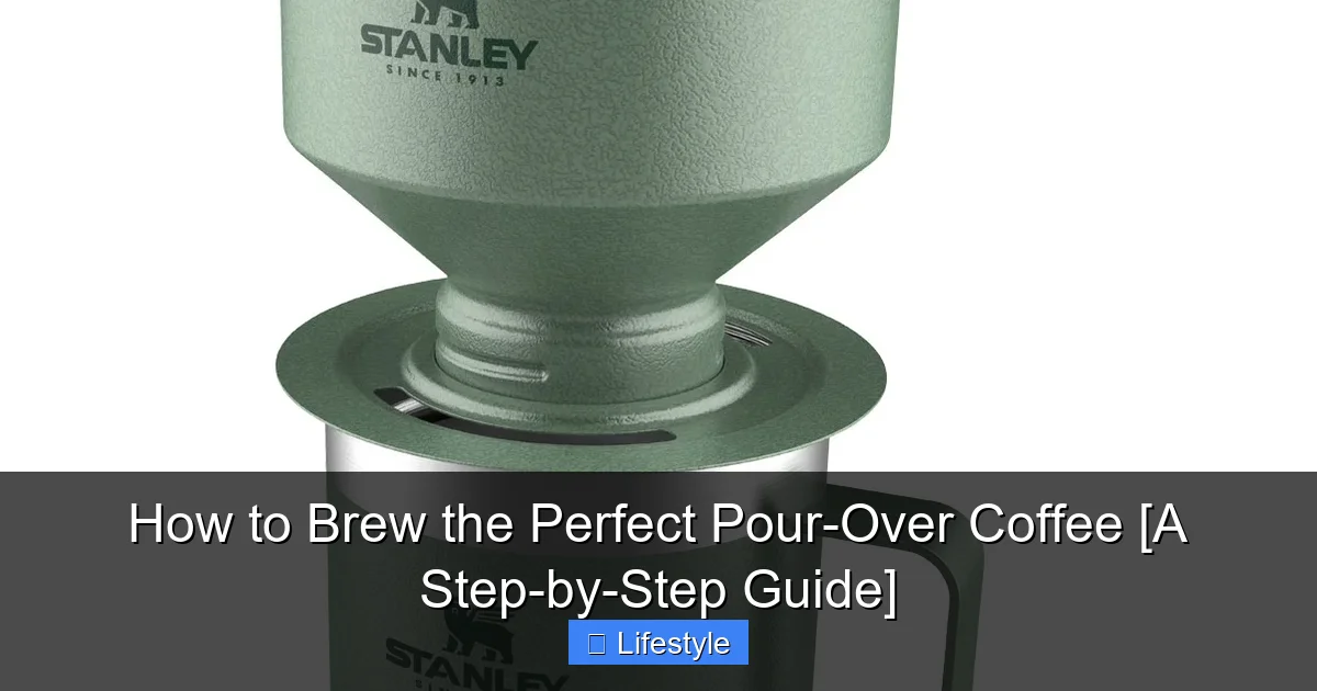 How to Brew the Perfect Pour-Over Coffee [A Step-by-Step Guide ...